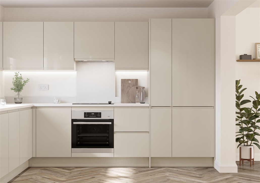 Arlo - Matte kitchen. Available in a range of colours in UK & Ireland
